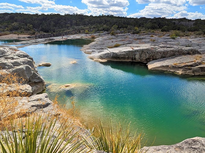 The perfect swimming hole doesn't exi&mdash; Oh wait, here it is! Turquoise waters cradled by ancient limestone make summer bearable.