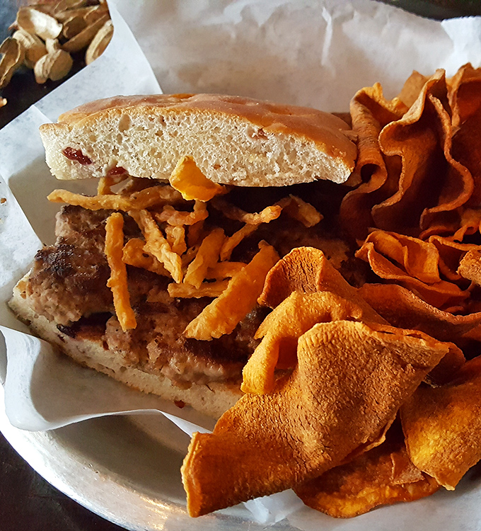 A sandwich that bridges worlds&mdash;hearty enough for meat lovers yet somehow lighter than its beef counterparts. The perfect compromise for indecisive diners.