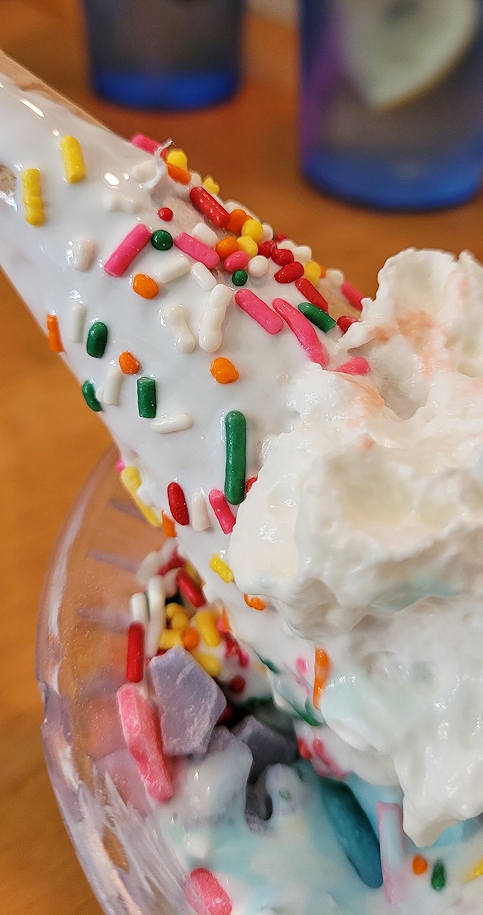 Rainbow sprinkles aren't just toppings&mdash;they're confetti for celebrating the fact that you're eating ice cream instead of adulting.