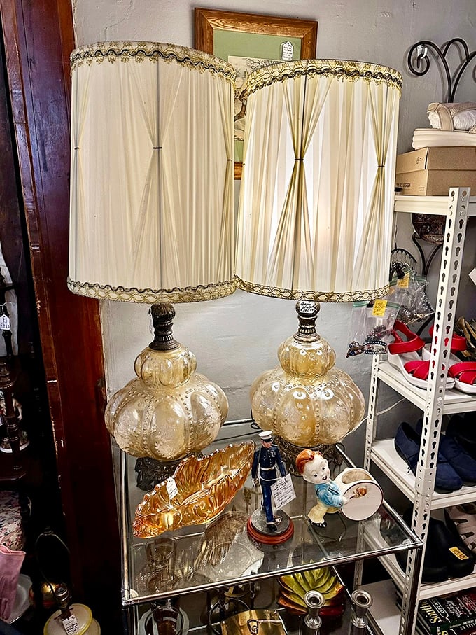 These lamps aren't just lighting fixtures; they're conversation pieces waiting to illuminate your home with stories of bygone elegance.