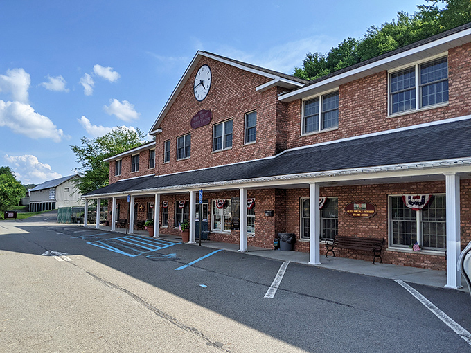 Not all gateways to adventure wear capes&mdash;some wear brick facades and station clocks, like this welcoming depot where rail journeys begin and end.
