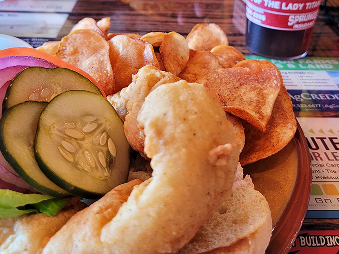 A sandwich that makes you wonder why anyone would ever eat anything else, complete with house-made chips that shatter satisfyingly.