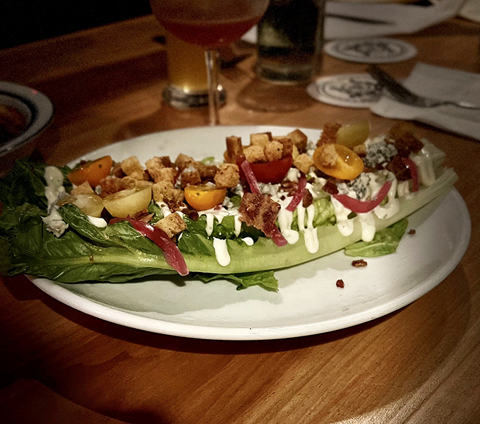 This isn't your grandmother's wedge salad &ndash; unless your grandmother was a culinary genius who understood the perfect balance of crisp lettuce, vibrant tomatoes and crunchy toppings.
