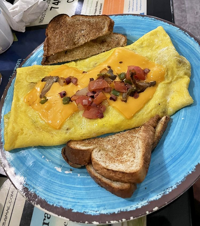 This Western omelet doesn't just speak to you&mdash;it sings, with melted cheese and fresh veggies performing a breakfast symphony.