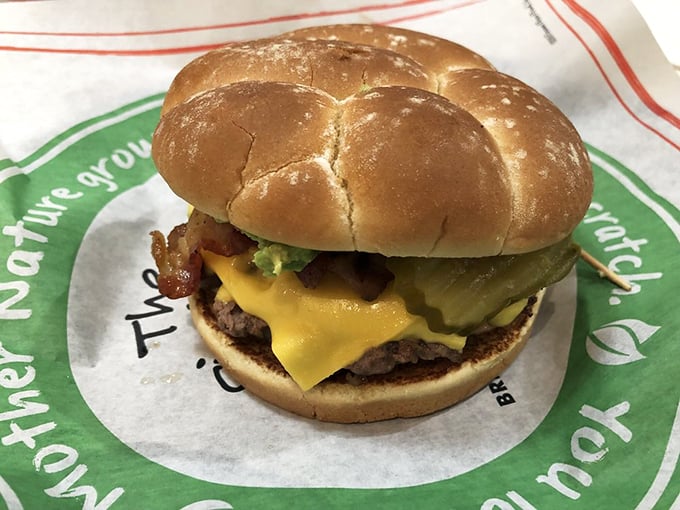 The cheeseburger &ndash; humanity's greatest invention after fire and the wheel. This one, with melty cheese and fresh toppings, makes a compelling case.