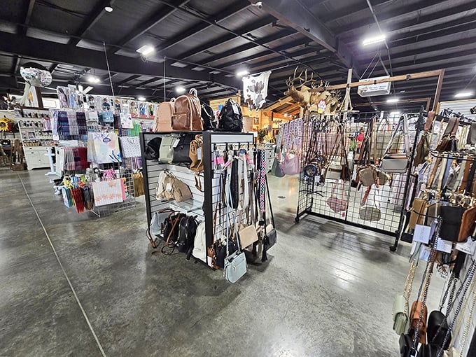 Bag lovers, beware your wallet! This accessory wonderland offers enough options to ensure you'll never match the same purse to the same outfit twice.