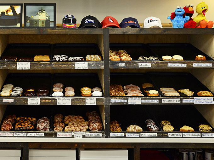 The display case&mdash;a museum of edible art where each shelf tells a different sweet story. I'd like tickets to all the exhibits, please.