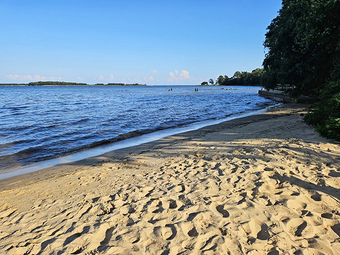 Golden sands meet gentle waves in a dance as old as time. No passport required for this slice of serenity just beyond the city limits.