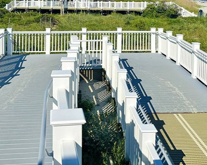 This pristine boardwalk bridges civilization and wilderness. One minute you're checking emails, the next you're communing with dolphins and pelicans.