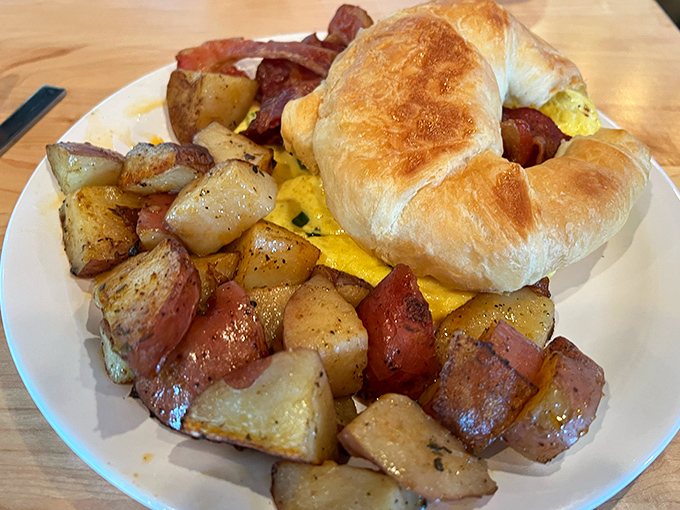 Breakfast that doesn't whisper "good morning" but gives you a hearty New York-style "HEY! I'M WALKIN' HERE!" to start your day right.
