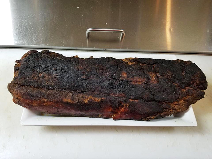 This isn't just brisket—it's a time capsule of smoke, patience, and barbecue wisdom that makes vegetarians question their life choices.