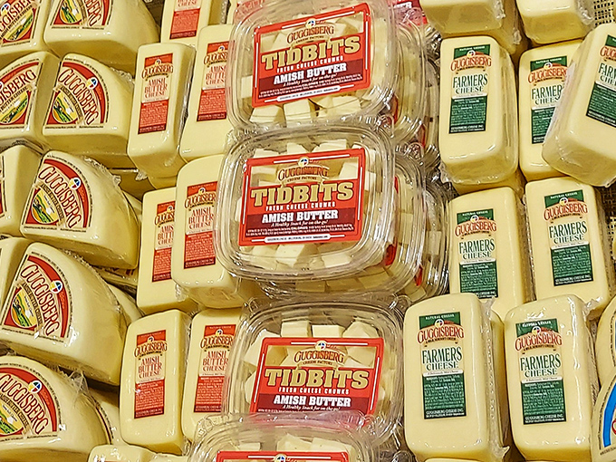 These aren't just cheese cubes&mdash;they're "Tidbits" of joy. The perfect size for popping in your mouth while pretending you're going to save some for later.