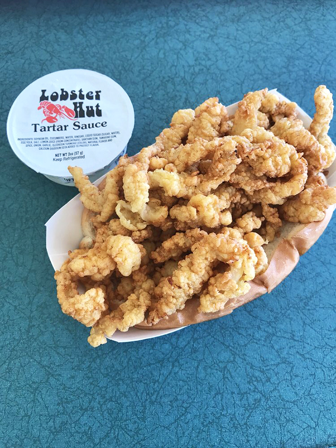 Crispy clam strips that could convert even the most stubborn landlubber. The perfect vehicle for that house-made tartar sauce.