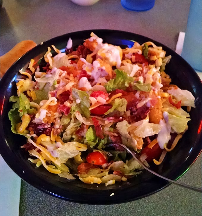 A salad that doesn't apologize for being delicious. Fresh ingredients playing together in perfect harmony&mdash;like the Beatles of lunch options.