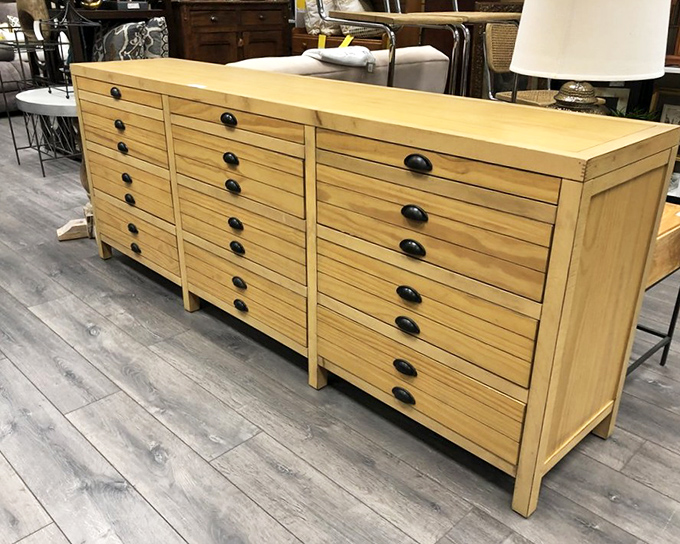 Not just a drawer unit&mdash;it's organizational nirvana for artists, collectors, or anyone who appreciates beautiful craftsmanship and endless tiny compartments.