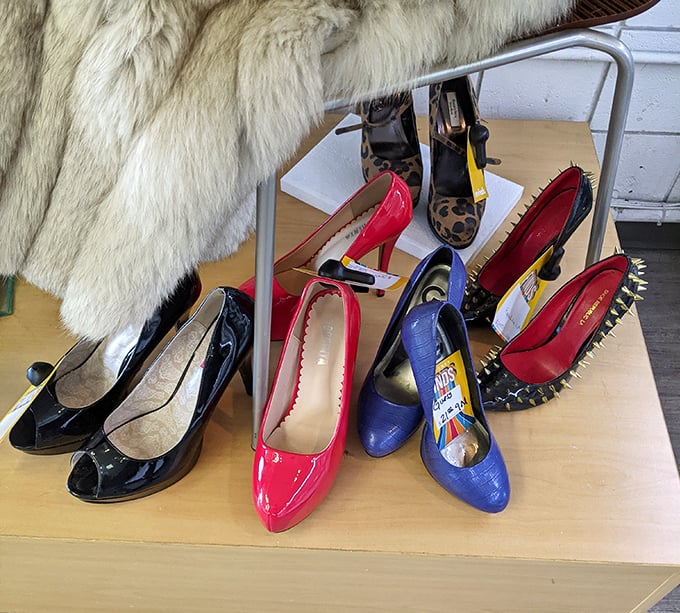 Cinderella had one fairy godmother; you've got an entire rack of designer heels waiting for their second chance at the ball.