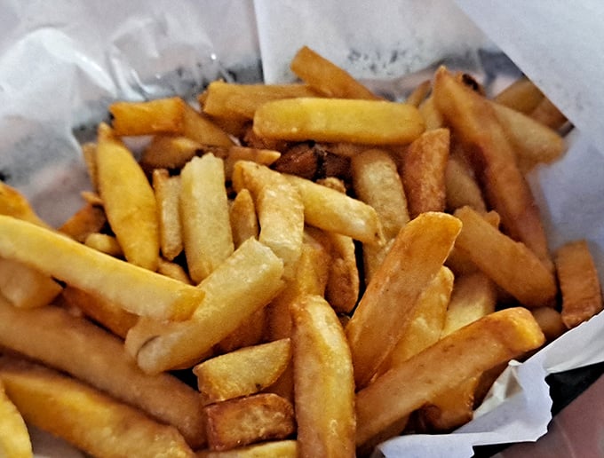 These aren't just french fries; they're supporting actors deserving of their own spotlight&mdash;crispy, golden, and unapologetically straightforward.