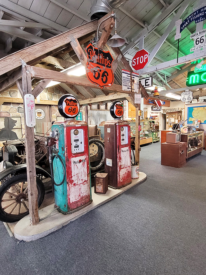 These pumps dispensed freedom by the gallon, no smartphone app required.