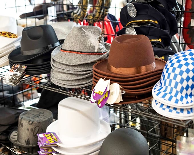 A hat collection that would make the Royal Ascot proud. From fedoras to cowboy hats, your head's next best friend is here.