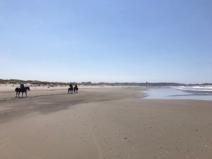 Horse people have it figured out&mdash;why walk the beach when you can clip-clop along the shoreline like coastal royalty?
