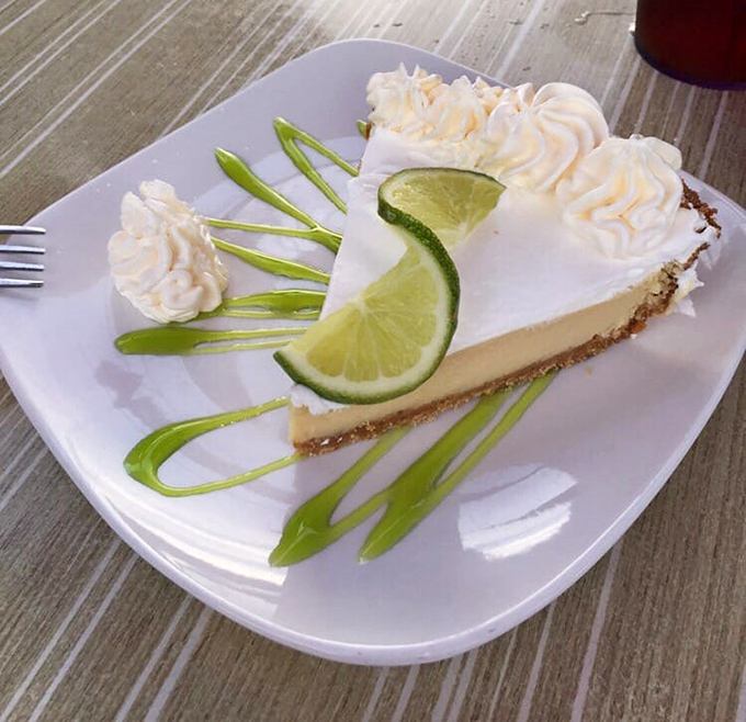 "Key lime pie that strikes that perfect balance between tart and sweet &ndash; Florida sunshine transformed into dessert form."