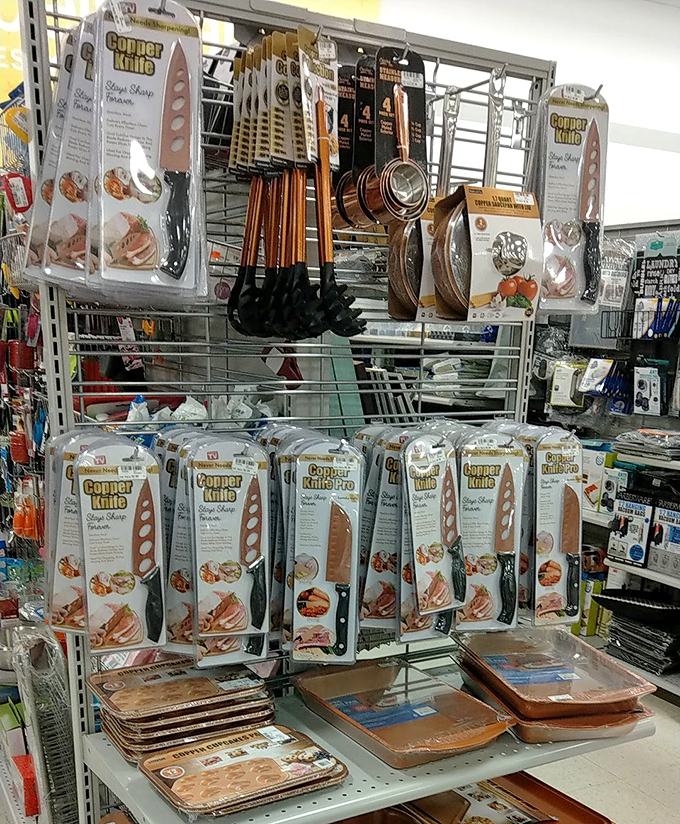 Copper Knife collections that would make TV chefs jealous, displayed with the pride of items costing three times more elsewhere.