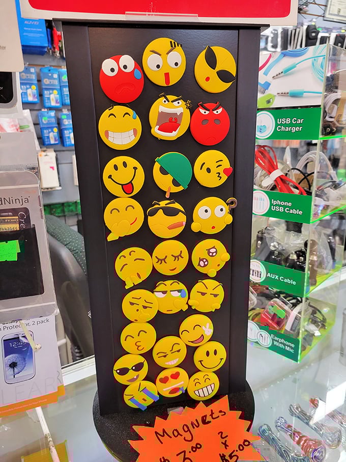 Emoji magnets capture every possible human emotion&mdash;proving that even in our digital age, we still want tangible expressions on our refrigerators.