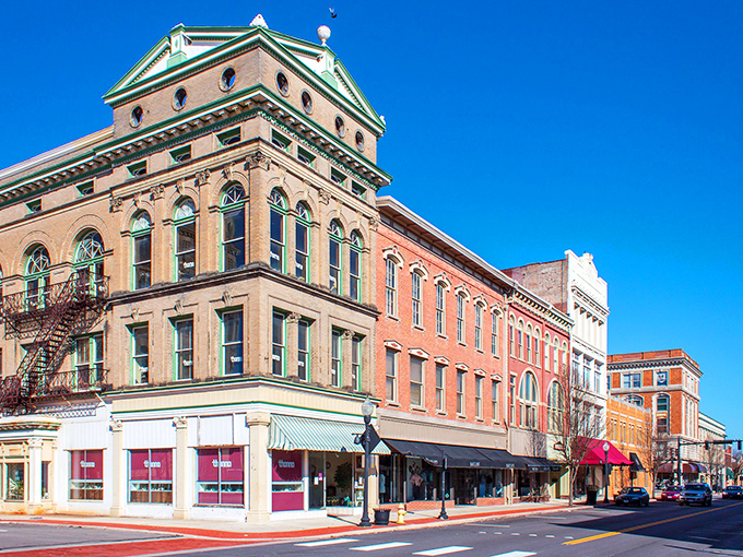 Architectural eye candy that would cost millions elsewhere&mdash;Piqua's preserved buildings offer daily beauty without the coastal price tag.
