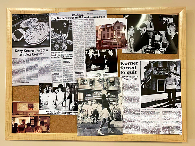 History on display &ndash; newspaper clippings and photos tell the story of a Wilmington institution that's fed generations of hungry Delawareans.