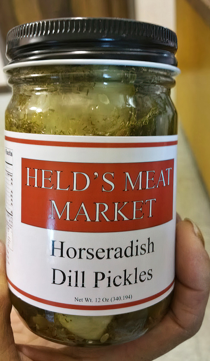 Horseradish dill pickles that don't whisper flavor &ndash; they announce it. The perfect sidekick to those legendary meat sandwiches you're about to make.