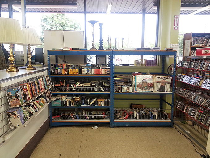 Books, records, and memories line these shelves &ndash; your next obsession is probably hiding here somewhere.