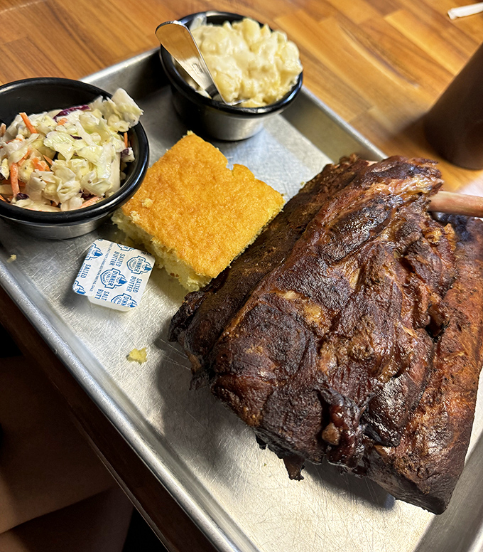 These ribs don't need a fancy introduction &ndash; that bark speaks volumes about hours in the smoker and a pitmaster who knows their craft.