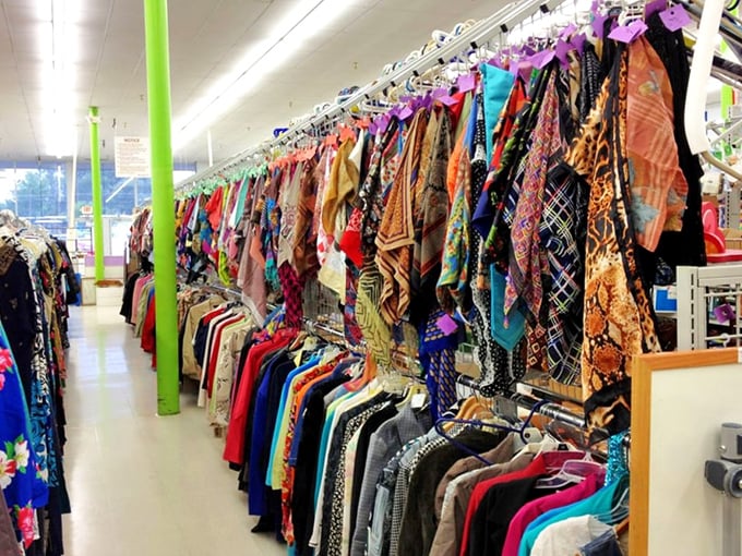 More scarves than a 1970s Stevie Nicks concert, each one with its own story to tell.