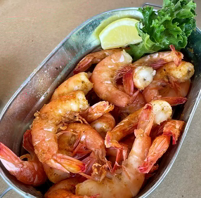 Peel-and-eat shrimp that demand you slow down and savor. In our rushed world, they're a delicious reminder to live in the moment.