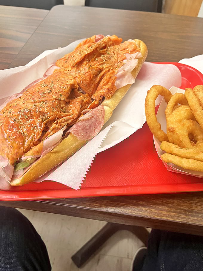 The Italian sub&mdash;where meat, cheese, and bread achieve perfect harmony. Like a symphony orchestra, but you can eat it.