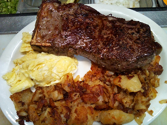 This isn't just steak and eggs &ndash; it's morning's power move, a declaration that today deserves to start with something magnificent.