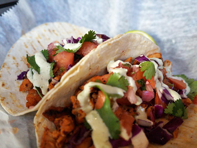 Even their tacos show culinary range &ndash; bright, fresh, and colorful enough to make you temporarily forget you came for the sandwiches.