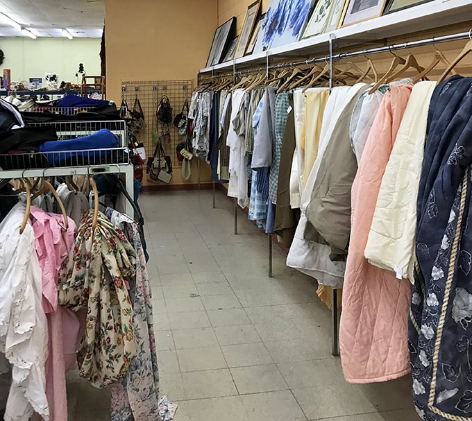 Vintage textiles tell stories of fashion eras gone by. That floral blouse might have danced at Studio 54 in its prime!