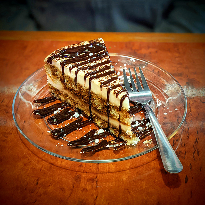Tiramisu so elegantly layered, it's like eating a delicious Italian architecture lesson with coffee notes.