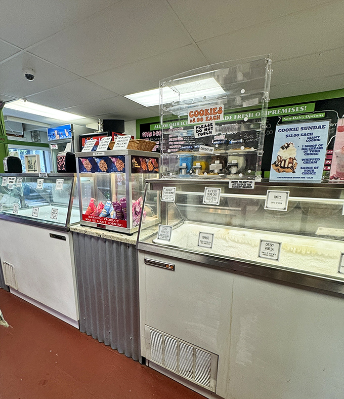 Behind this glass lies the power to turn any bad day good. Choose wisely, but know there are no wrong answers here.