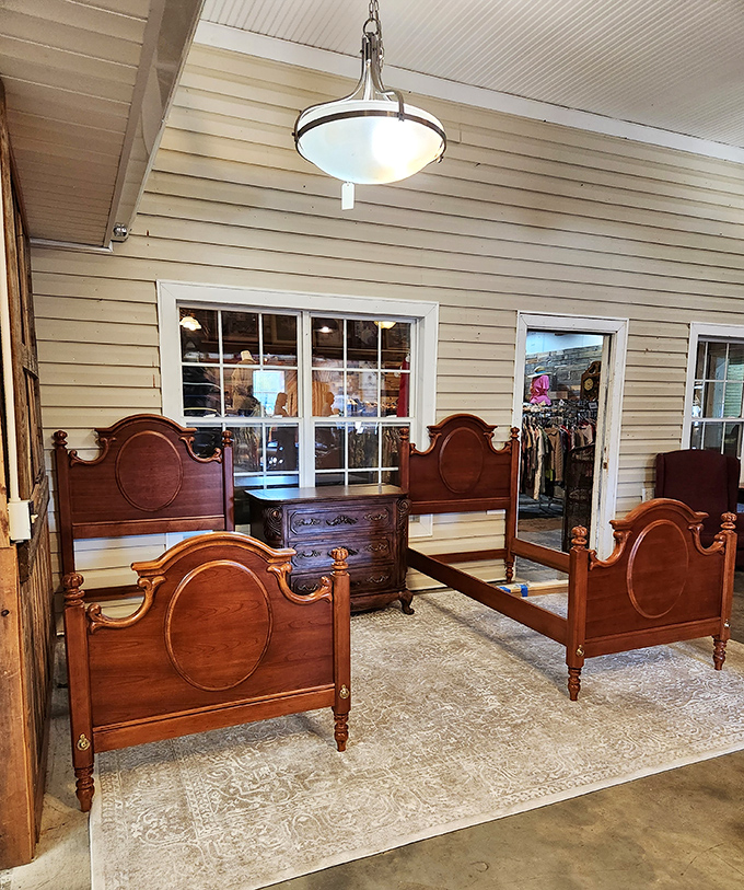 These aren't just beds&mdash;they're time machines to a more elegant era. Victorian craftsmanship meets modern bargain hunting in these gorgeous wooden frames.