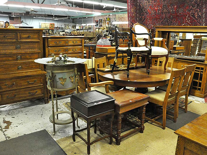 Solid wood furniture that survived decades now offers sturdy solutions for modern living spaces.