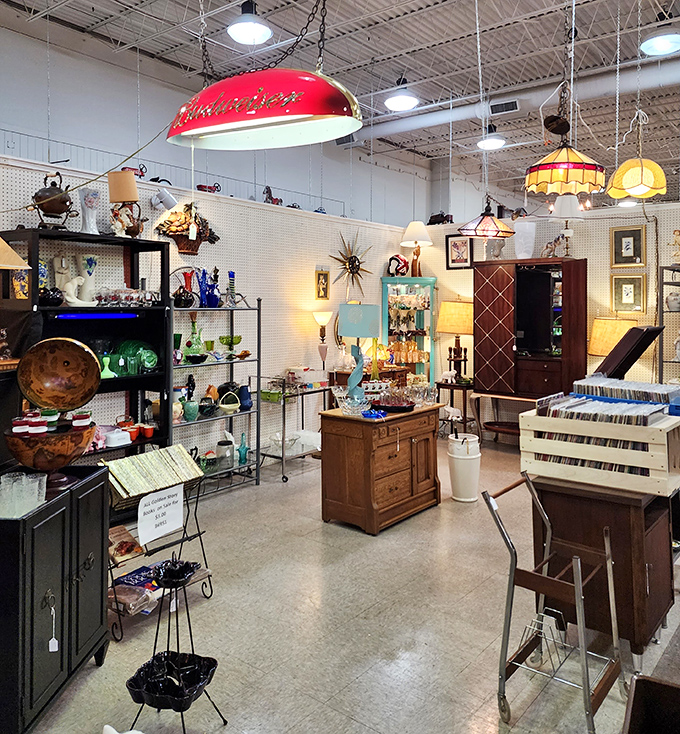 This warehouse-style building holds more surprises than a magician's hat filled with decades of forgotten American treasures.