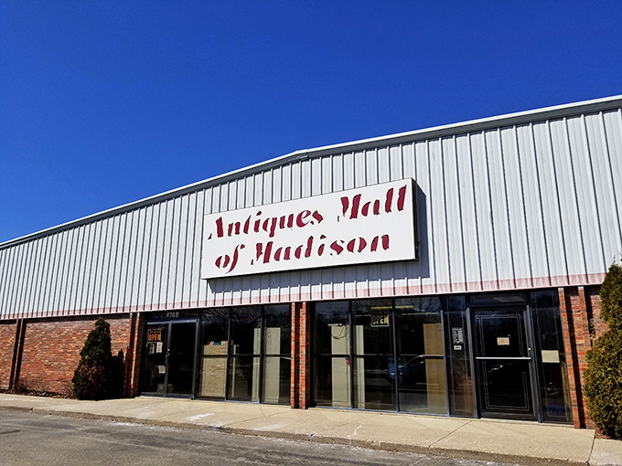 Don't judge an antique mall by its cover! This massive Madison treasure trove proves that beauty is on the inside.