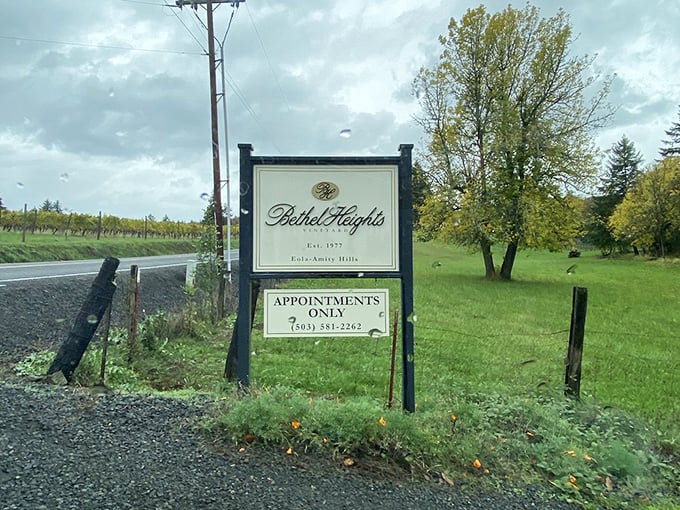 "Appointments Only" signs promise exclusive tastings where every sip feels like a VIP experience.