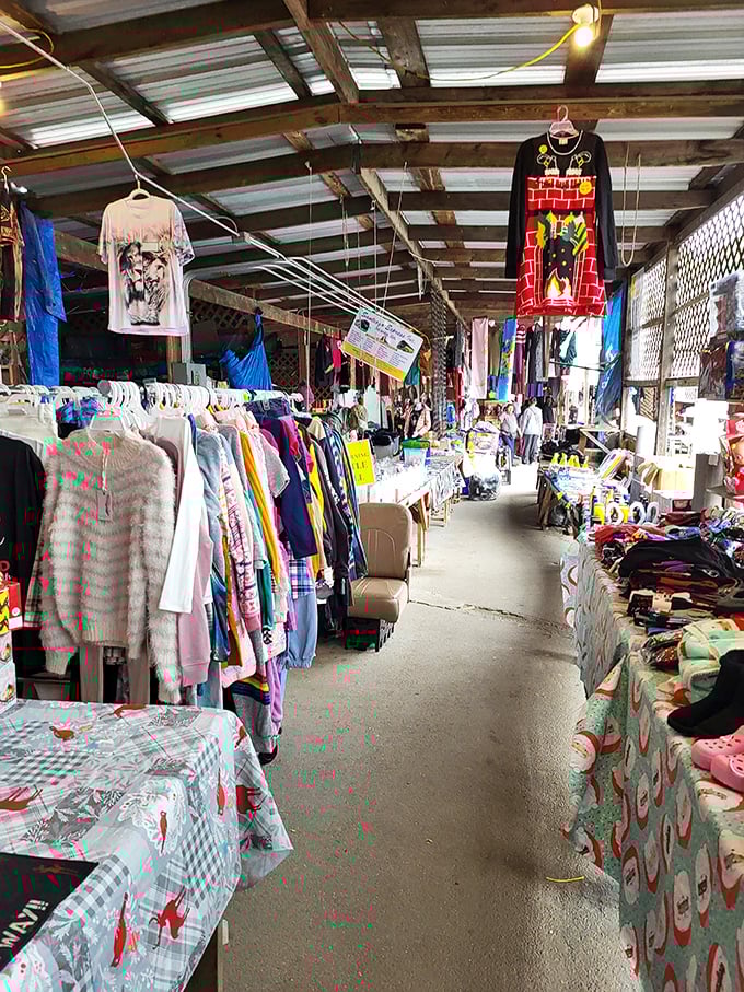 Step right in—where cozy sweaters, quirky finds, and a little holiday cheer make treasure hunting irresistible.