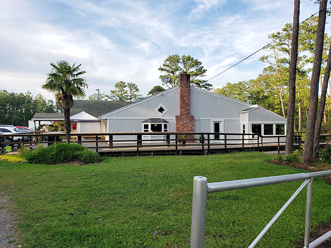 Tucked away from tourist crowds, this white building holds breakfast secrets that locals guard like family recipes.