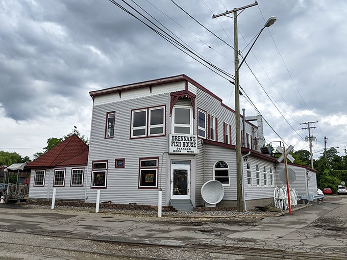 Brennan's weathered sign and rustic porch speak of decades serving seafood that makes locals proud and visitors jealous.