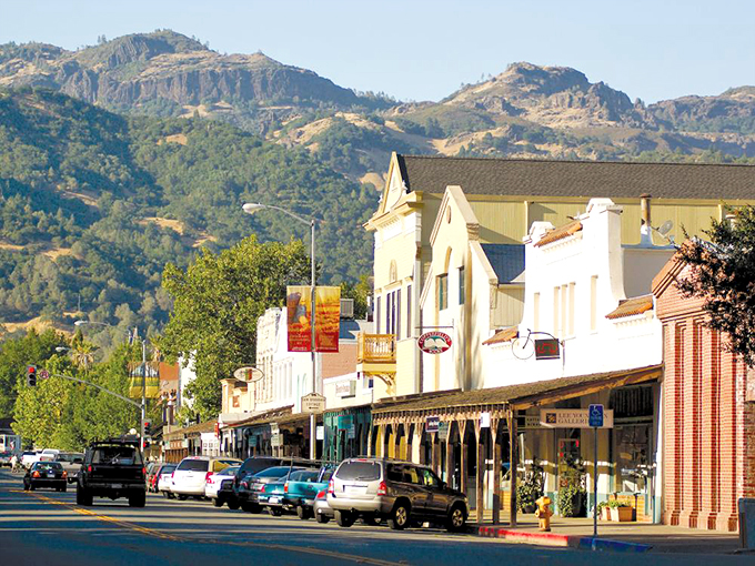 Calistoga's wine country magic bubbles up from natural hot springs and rolling vineyards.