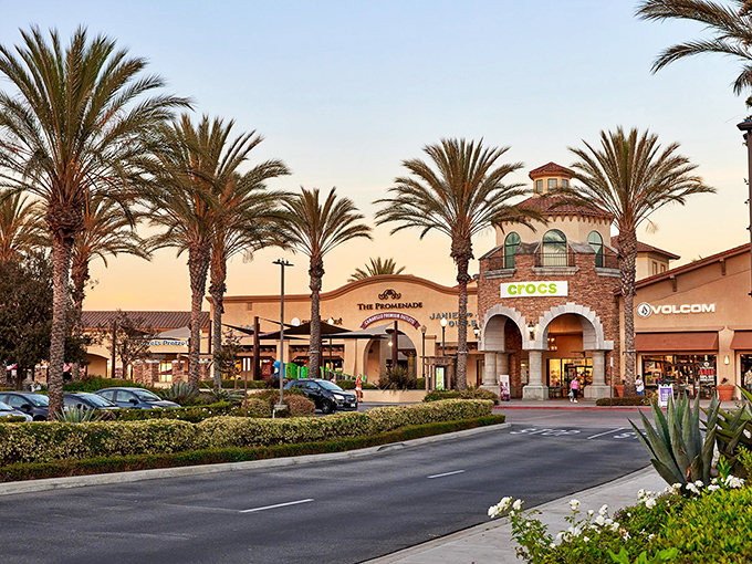 Camarillo Premium Outlets' Spanish-inspired architecture makes bargain hunting feel like a Mediterranean getaway. Shopping with style!